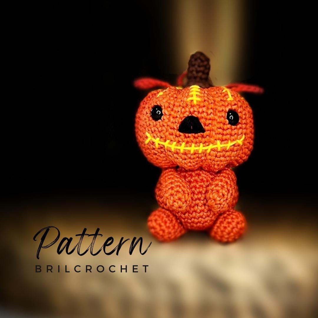 PATTERN Halloween Crochet Pattern Pumpkin Toy Crochet Halloween Crochet ...