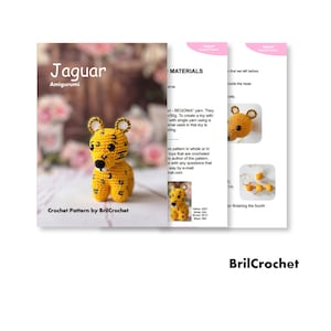 Amigurumi Jaguar Crochet Pattern: Create Your Own Adorable Small Jaguar ...
