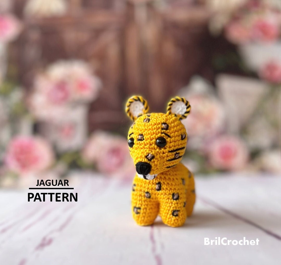 Amigurumi Jaguar Crochet Pattern: Create Your Own Adorable - Etsy