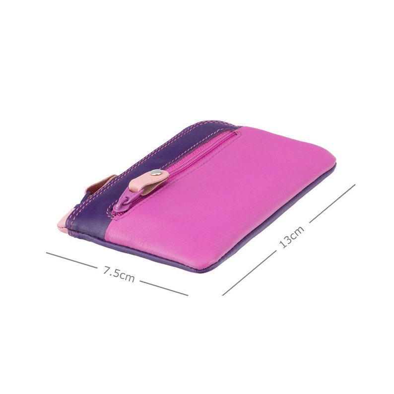 Purple Coin Wallet Purse - Rainbow Collection - Berry - Mini Coin Purse ...