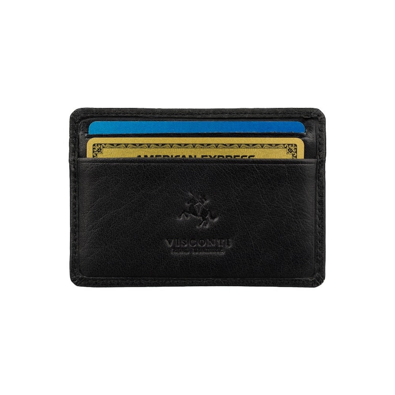 Black Card Holder - Etsy