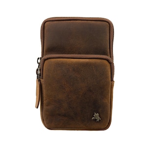 Travel Neck Pouch / Small Cross Body Mobile Bag / Small Travel Pouch ...