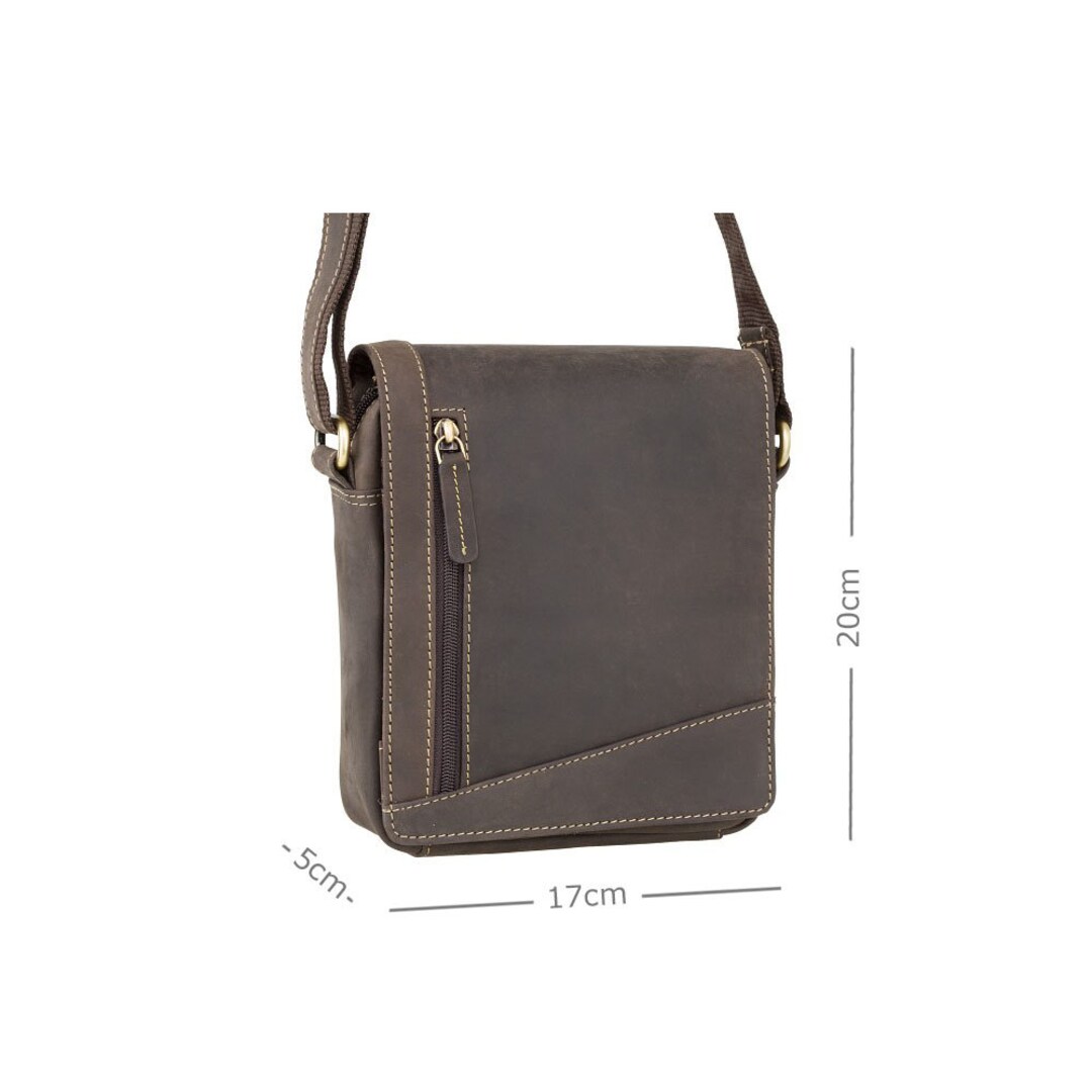 VISCONTI Sling Bags Collection - Bobbie - Oiled Brown - Leather Bag for ...