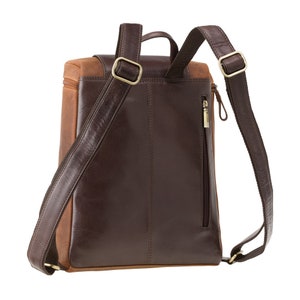 VISCONTI Leather Backpack - Leather Rucksack - Genuine Leather Bag ...