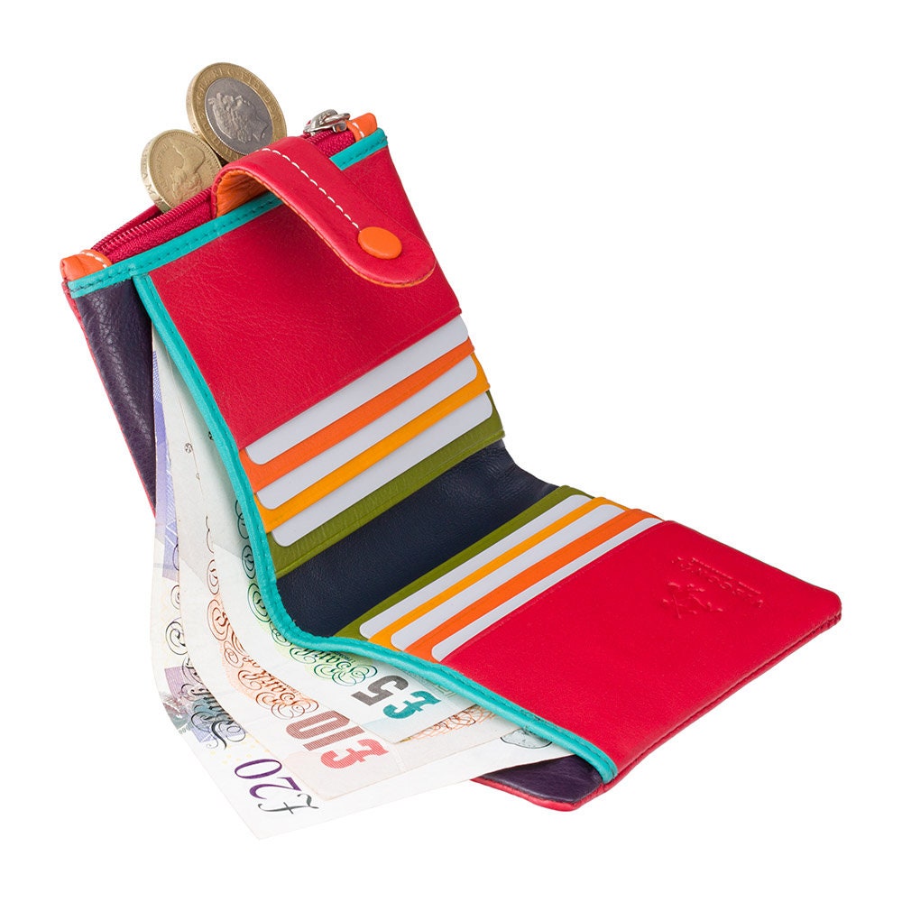 Designer Mimi Purse - Ladies Wallet - Red - Womens Wallets - Genuine ...