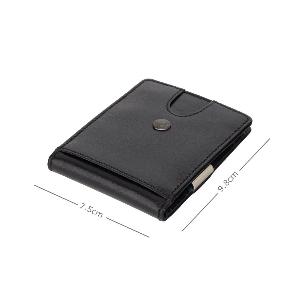 VISCONTI RFID Mini Wallet With Money Clip Leather Wallet - Etsy UK