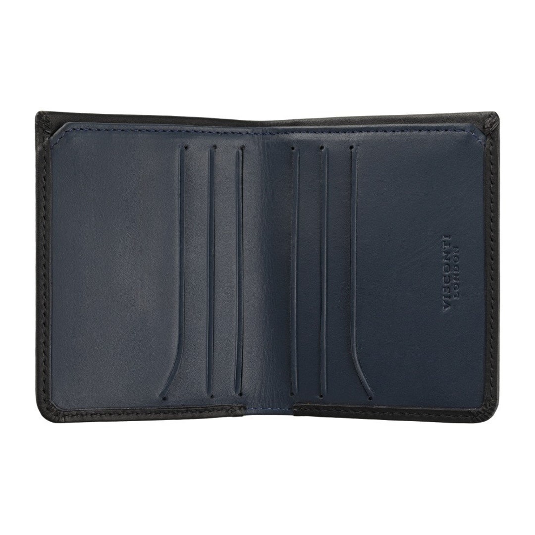 Men's Compact RFID Leather Wallet - Slim Upright Design With RFID ...