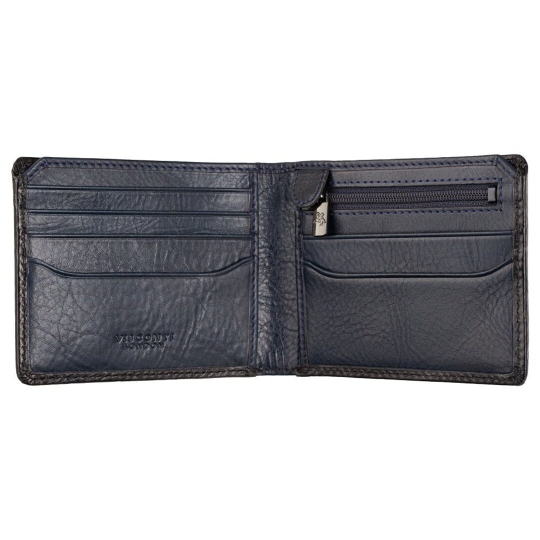 Wallet for Cards Cash and Coins / the Roland Wallet by VISCONTI - Anti ...