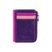 Colourful Purple Card Case for Women / Ladies Rainbow Collection Berry ...