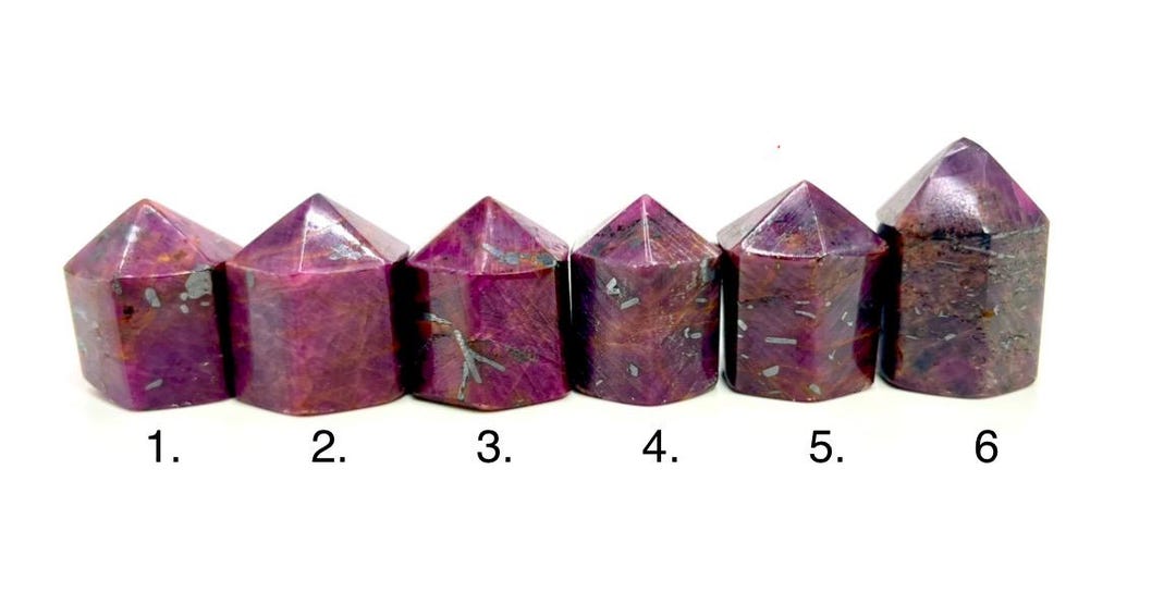 Genuine Ruby Small Tower - Etsy