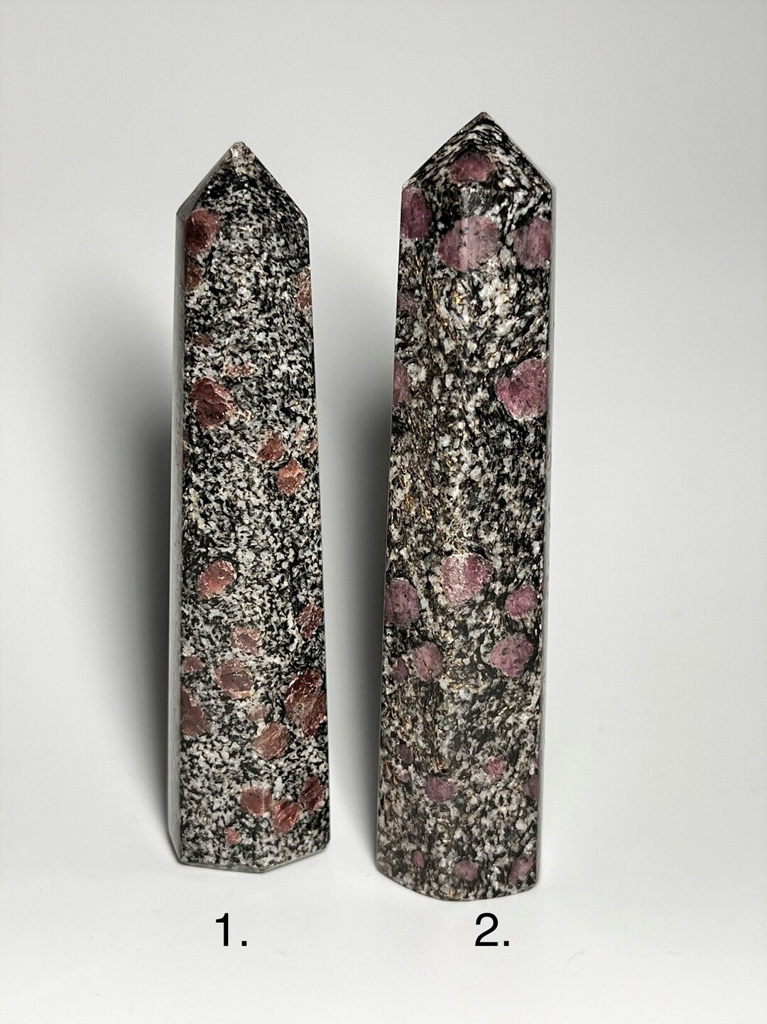 Spinel in Matrix Tower/ Rare / Excellent Quality Well Polished / Energy ...