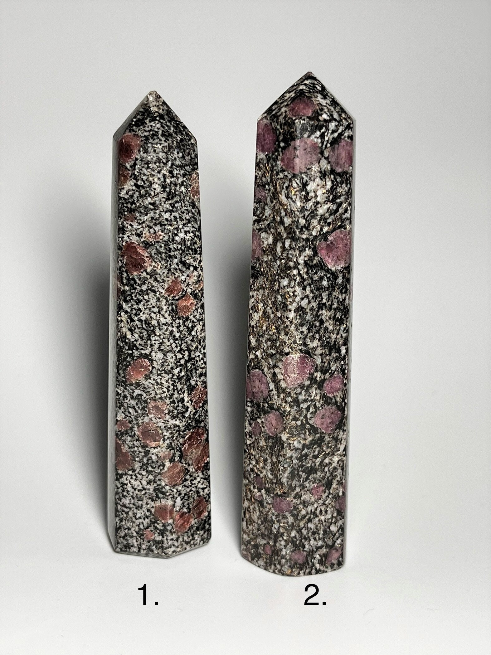 Spinel in Matrix Tower/ Rare / Excellent Quality Well Polished | Etsy