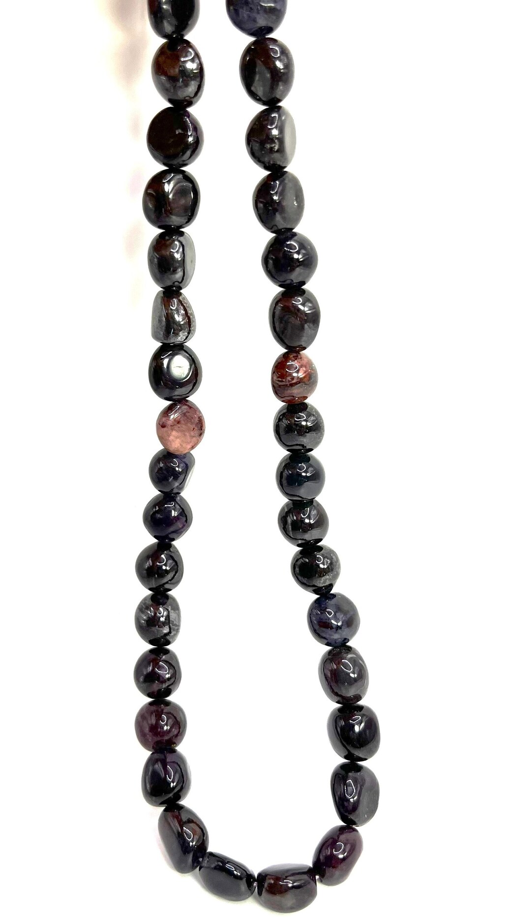 GENUINE Sugilite 9mm Roundish Nugget Shape Gemstone Beads - Etsy
