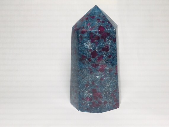 Ruby Kyanite Tower Eight Side Faceted / Rare / Excellent | Etsy