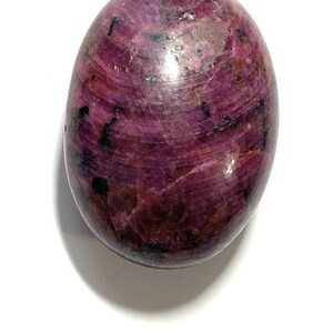 Ruby Palm Stone - Large - Genuine All Natural Ruby - Etsy