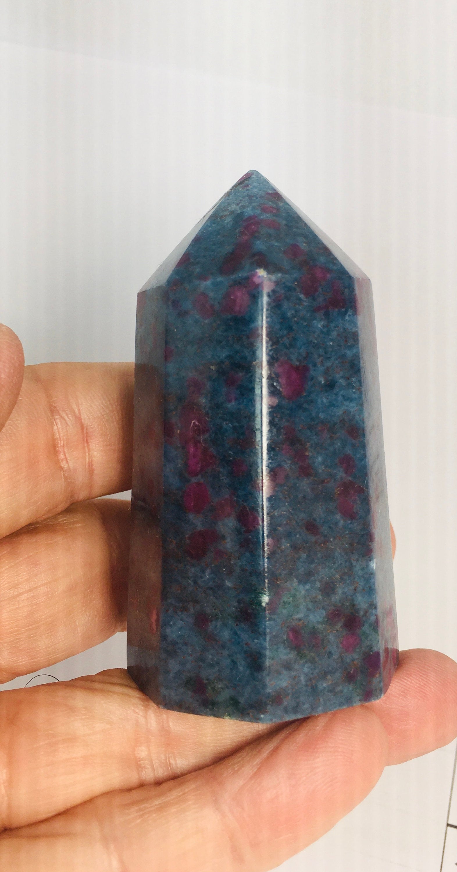 Ruby Kyanite Tower/ Rare / Excellent Quality Well Polished / - Etsy