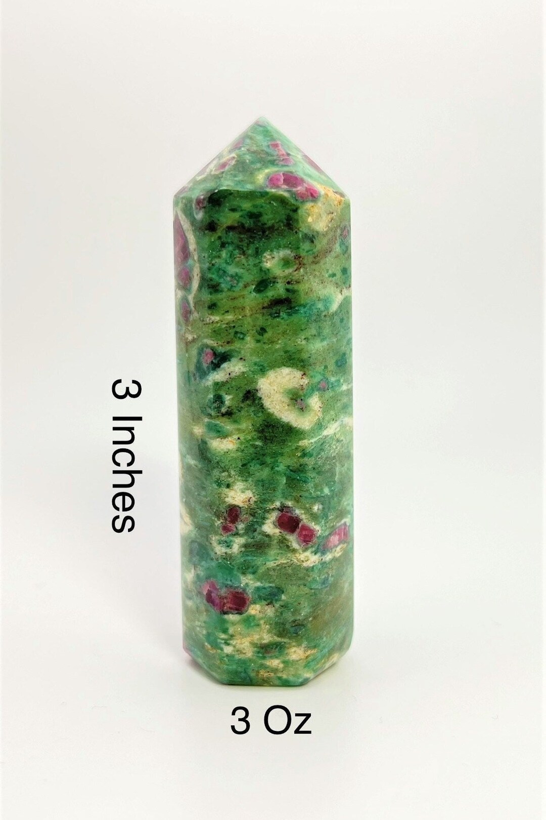 Ruby Fuchsite Tower/ Rare / Excellent Quality Well Polished / Energy ...