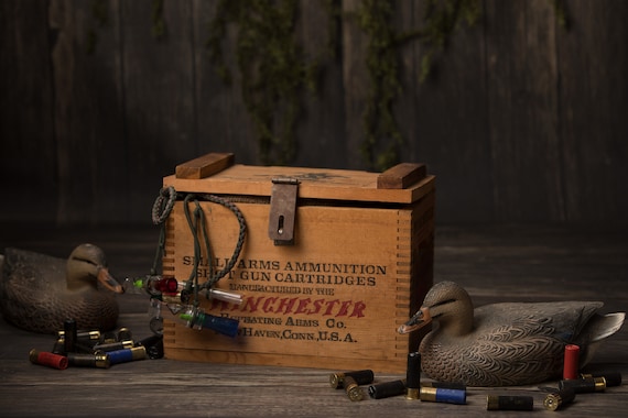 Duck Hunting With Decoy Hunting Box and Shells Digital | Etsy