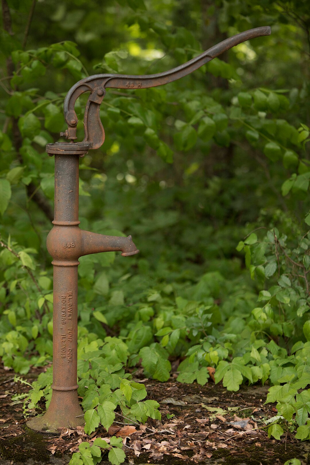 Old and Rusted Water Spicket Digital Backdrop/ Digital Background ...