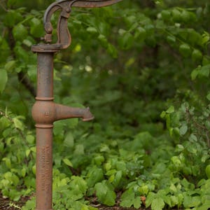 Old and Rusted Water Spicket Digital Backdrop/ Digital Background ...