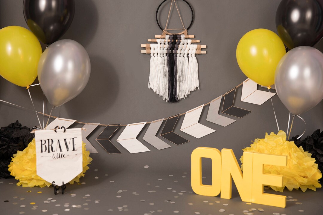 Wild "one" 1st Birthday Digital Background/digital Backdrop Arrows ...