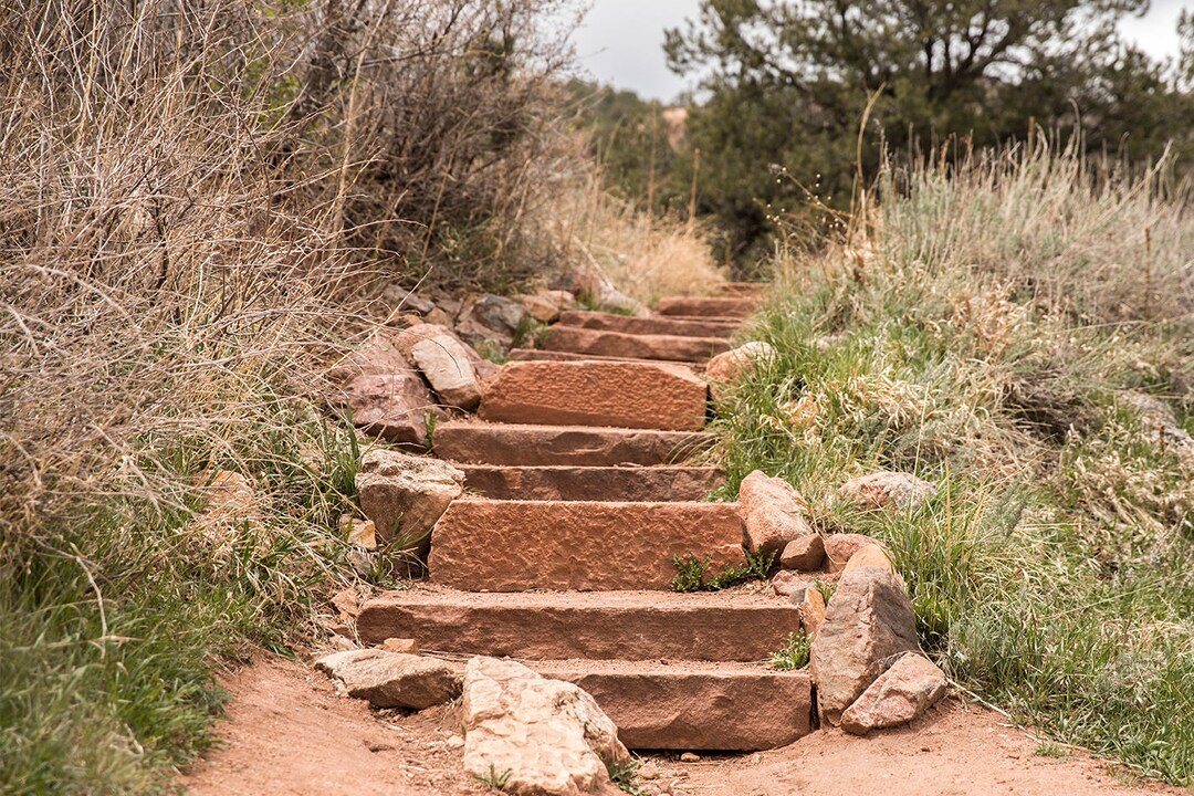 Mountain Steps With Rocks Outdoor Digital Background/digital Backdrop ...