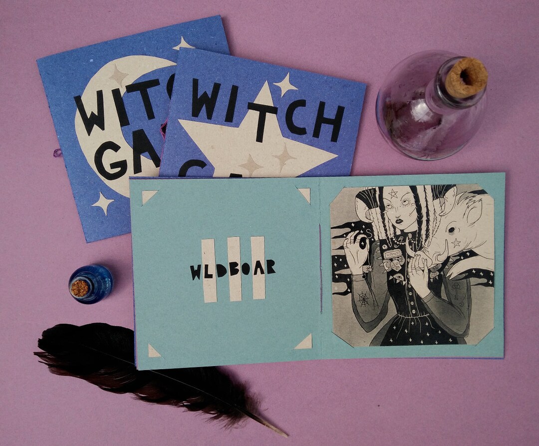 ART BOOK: Witch Gang - Etsy