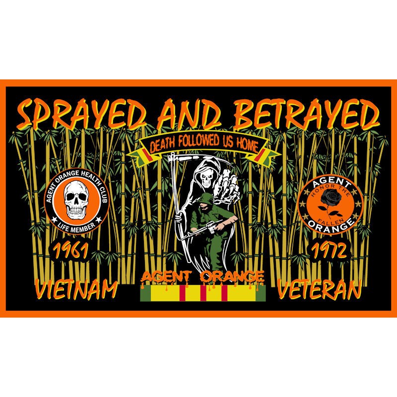 Agent Orange 3x5 Flag Knit Poly - Etsy