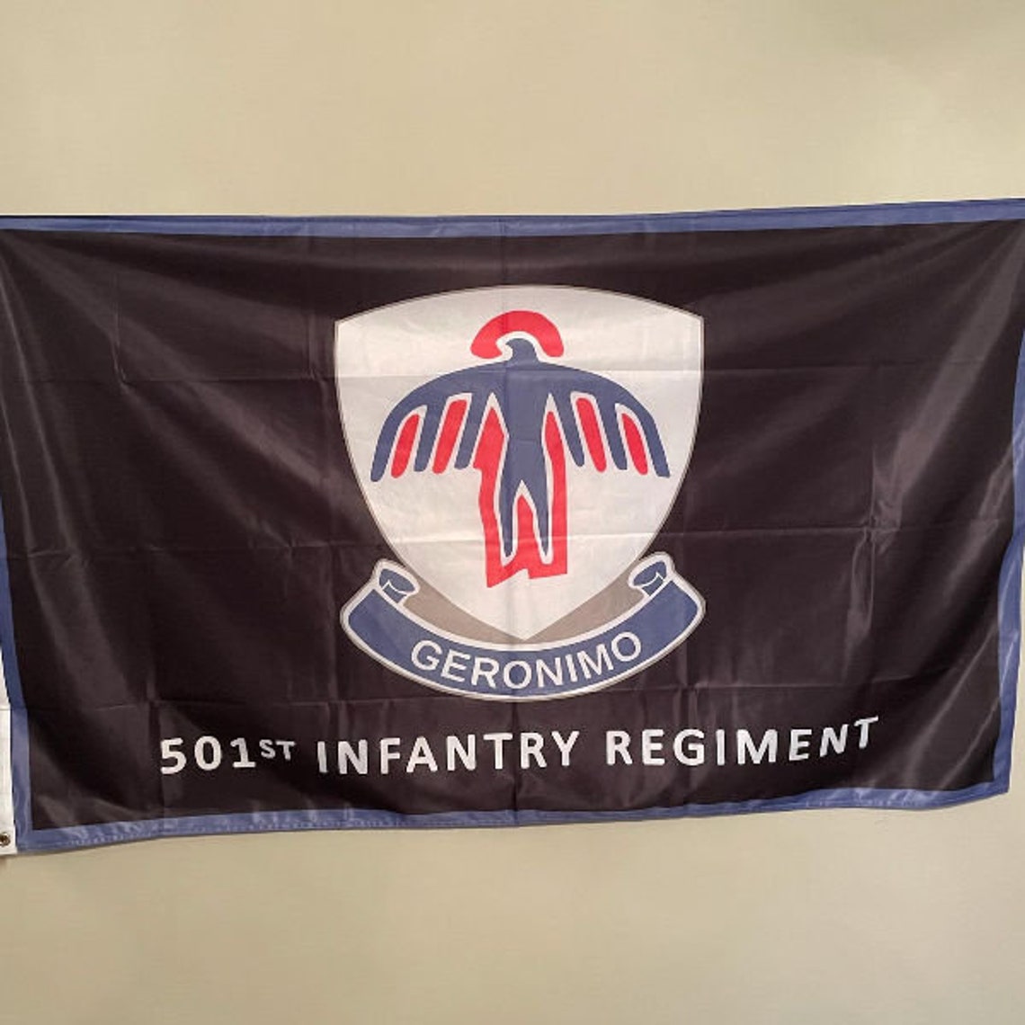 501st Infantry Regiment 3x5 Flag Knit Poly - Etsy