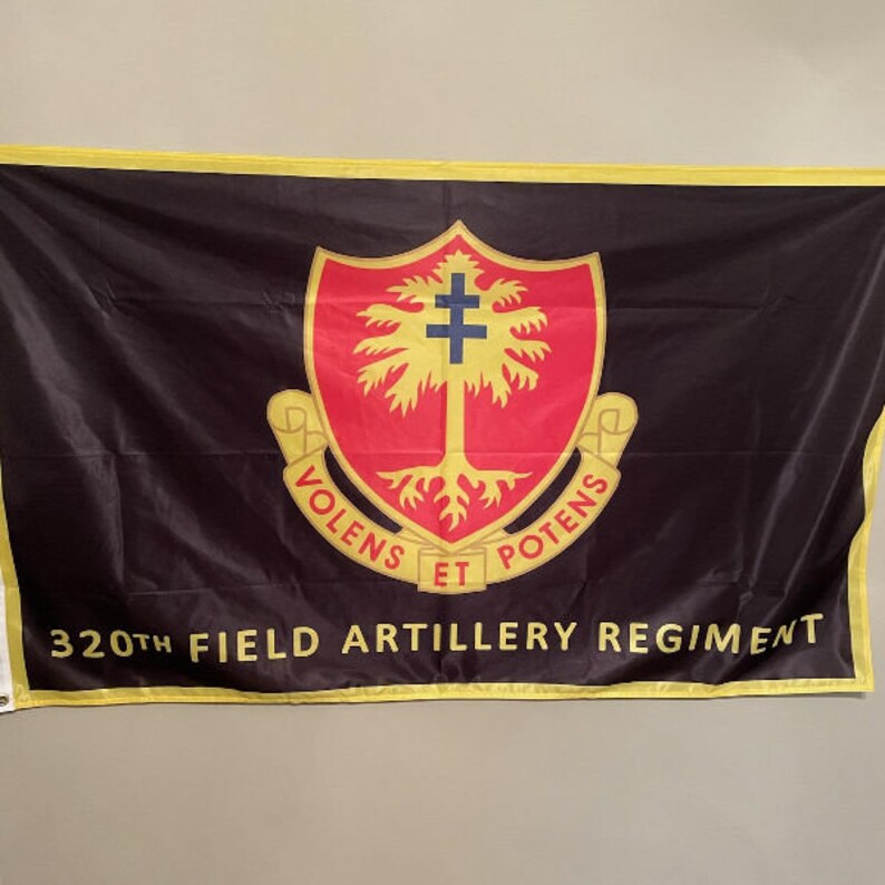 320th Field Artillery 3x5 Flag Knit Poly - Etsy