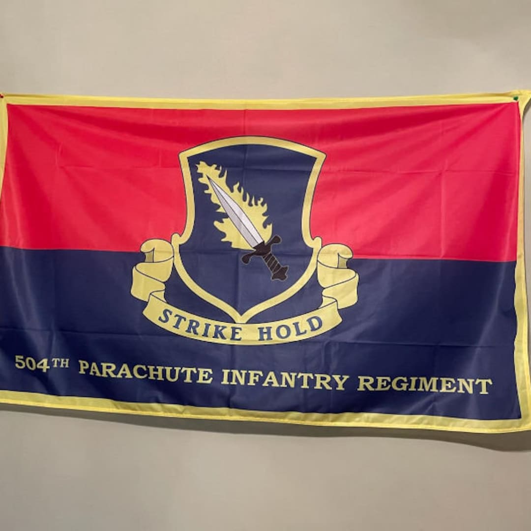 US Army 3x5 Knit Poly 504th PIR - Etsy