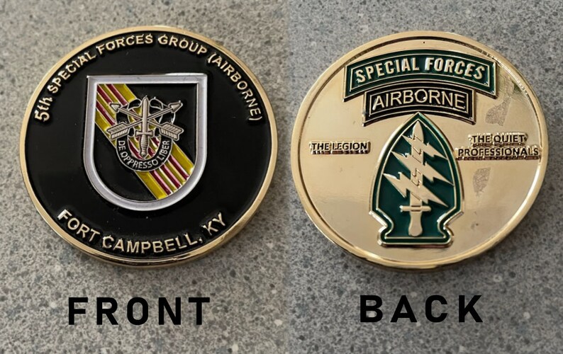 5th Group Special Forces 1.75 Coin - Etsy