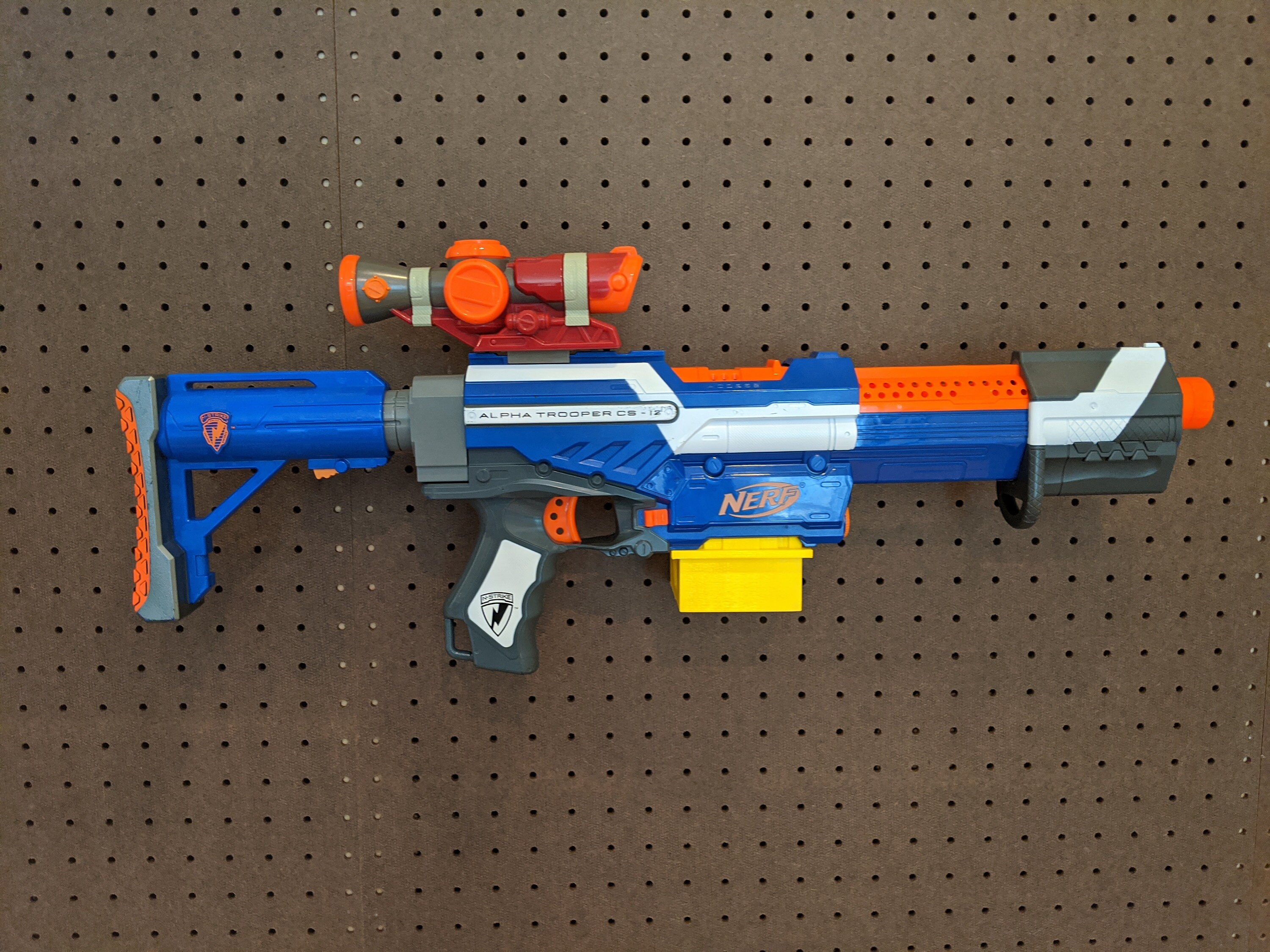 Nerf Magazine Pegboard Display Mount - Etsy