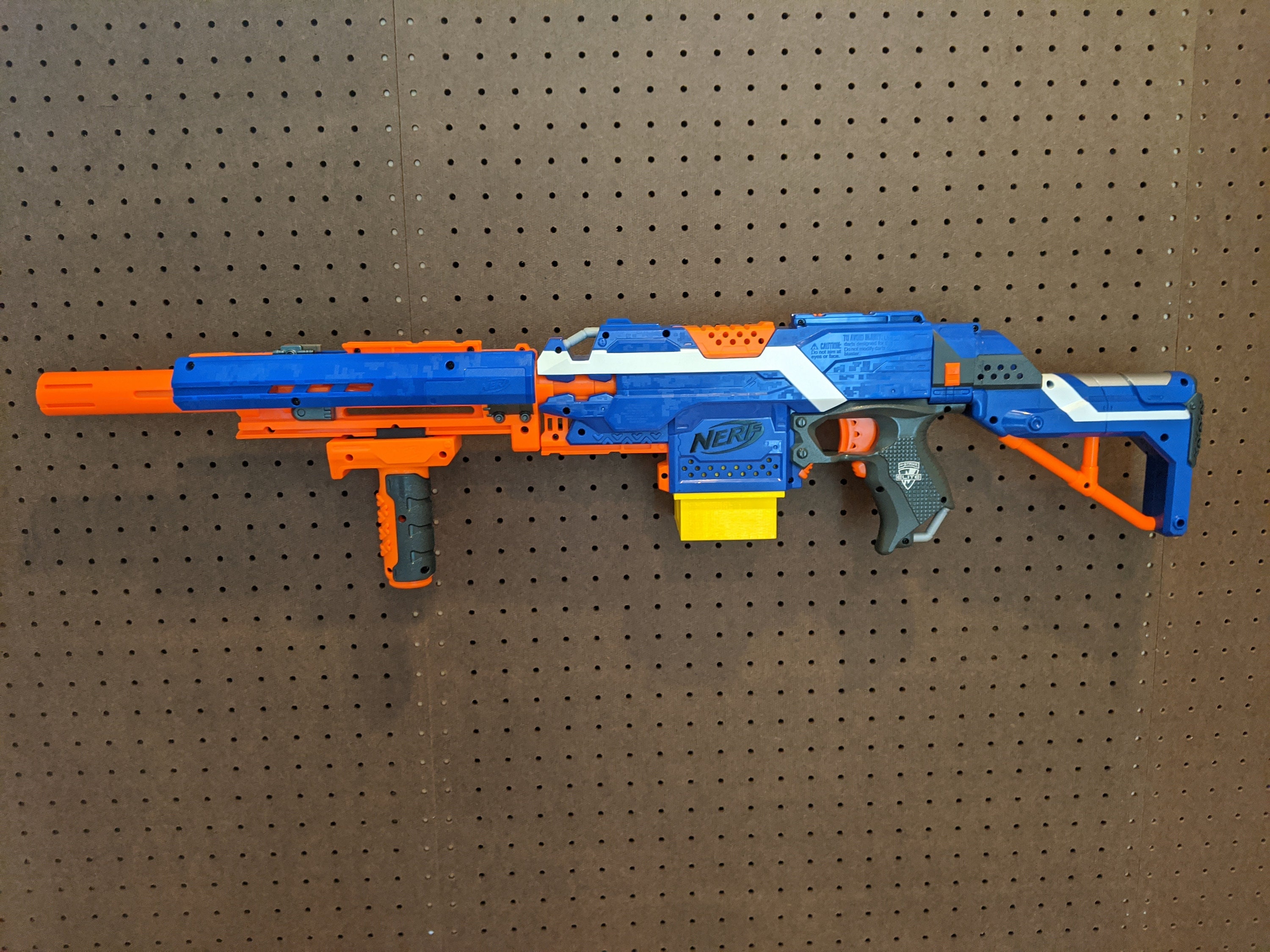 Nerf Magazine Pegboard Display Mount - Etsy