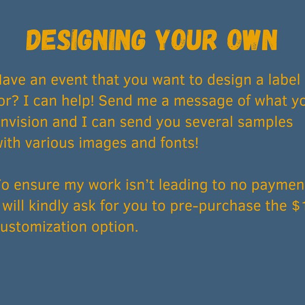 Baking Labels - Etsy