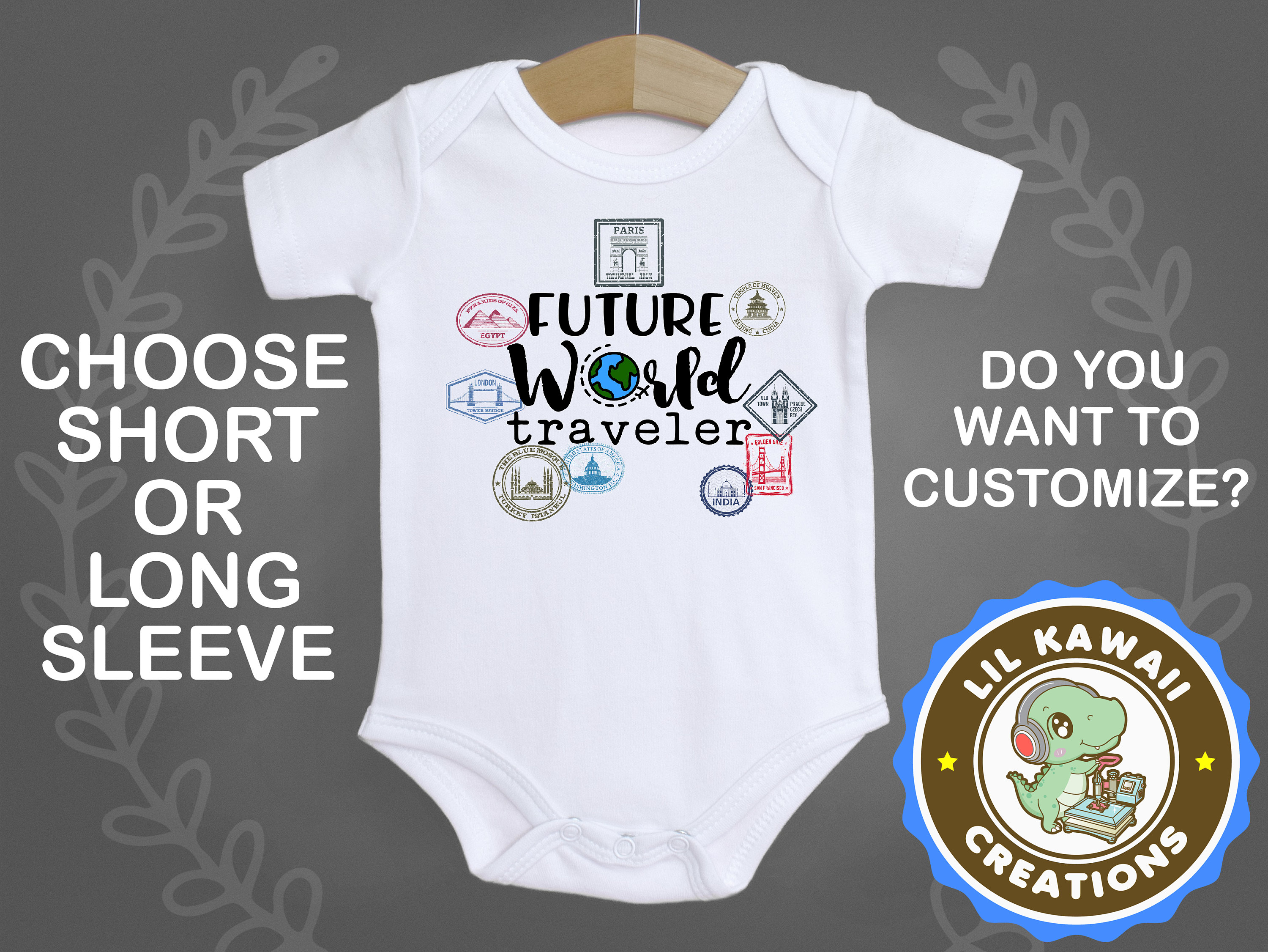 Future World Traveler Onesie® Cute Baby Onesie Explorer - Etsy