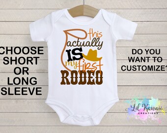 My First Rodeo - Etsy