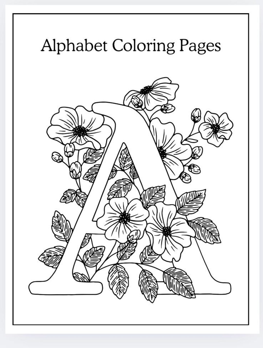 Full Alphabet Coloring Worksheets - A,b,c's Coloring Sheets Printable ...