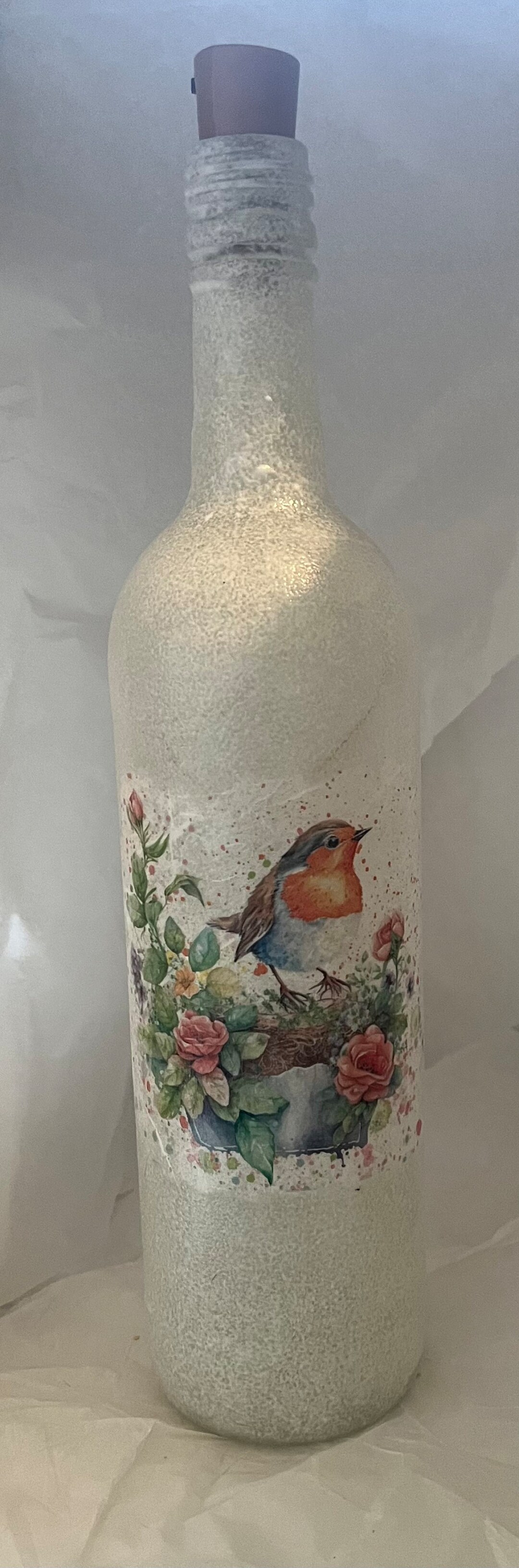 Robin Bottle Light - Etsy