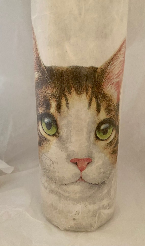 Stunning Tortoiseshell Cat Bottle Light Lamp - Etsy