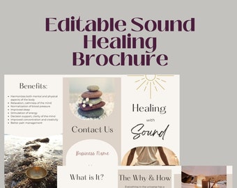 Sound Therapy Brochure - Etsy
