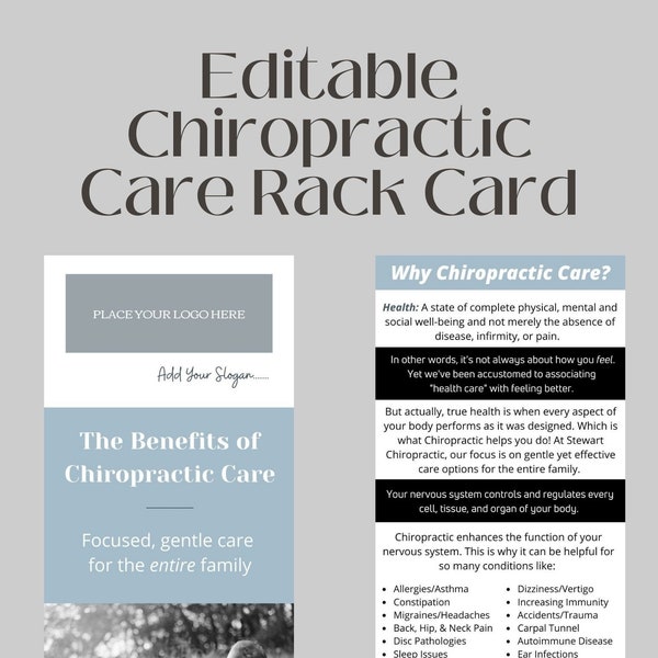 Chiropractic - Etsy