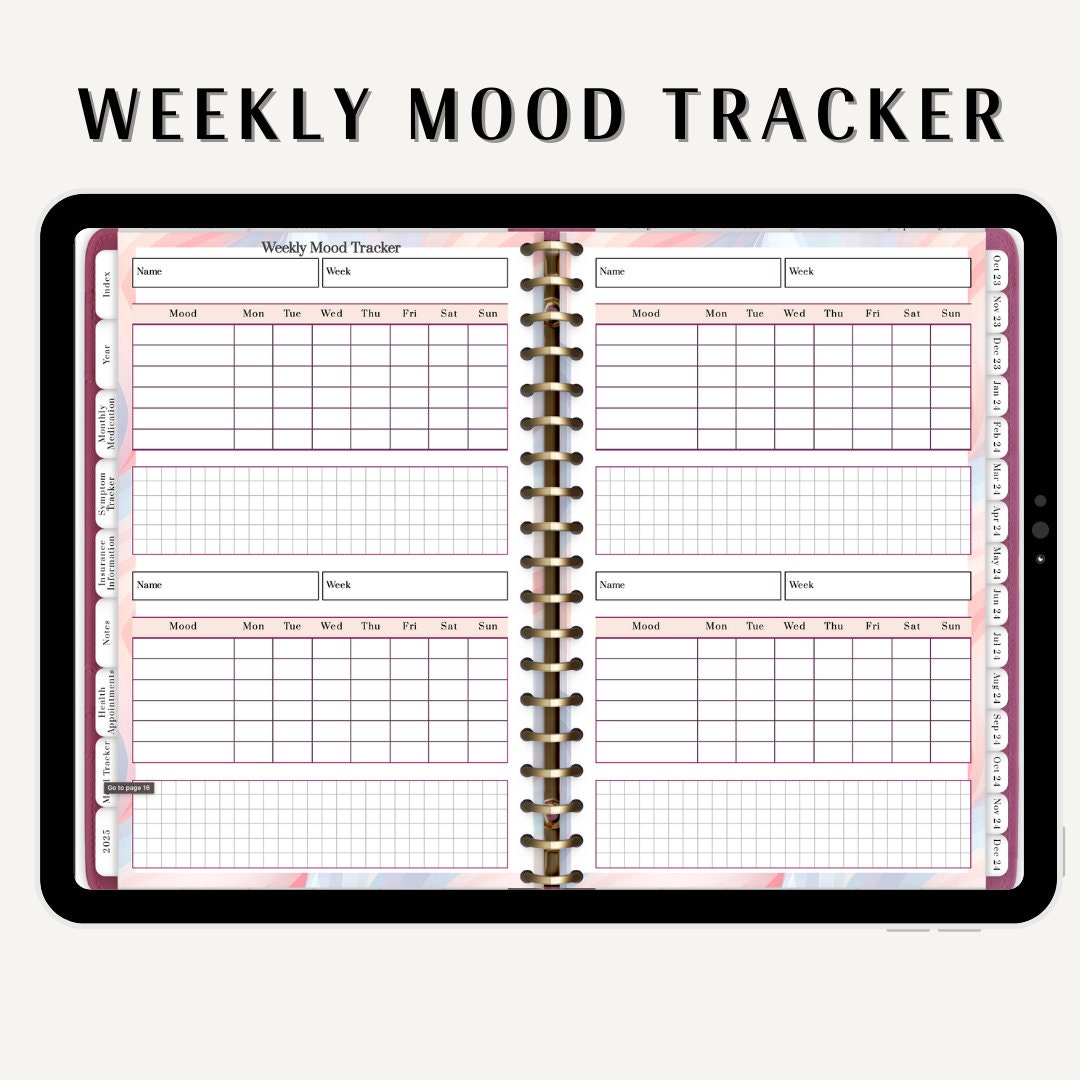 Manage Your Child's Adhd/autism With Ease - Our Digital Planner Includes Doctor/therapy Tracker ...