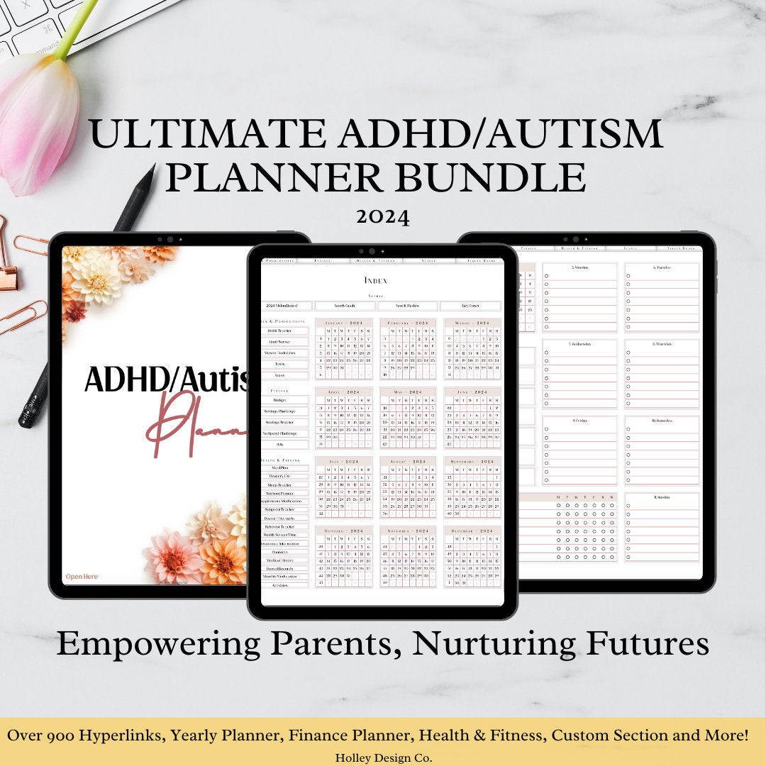 Stay in Control and Thrive: 2024 Weekly ADHD Planner for - Etsy
