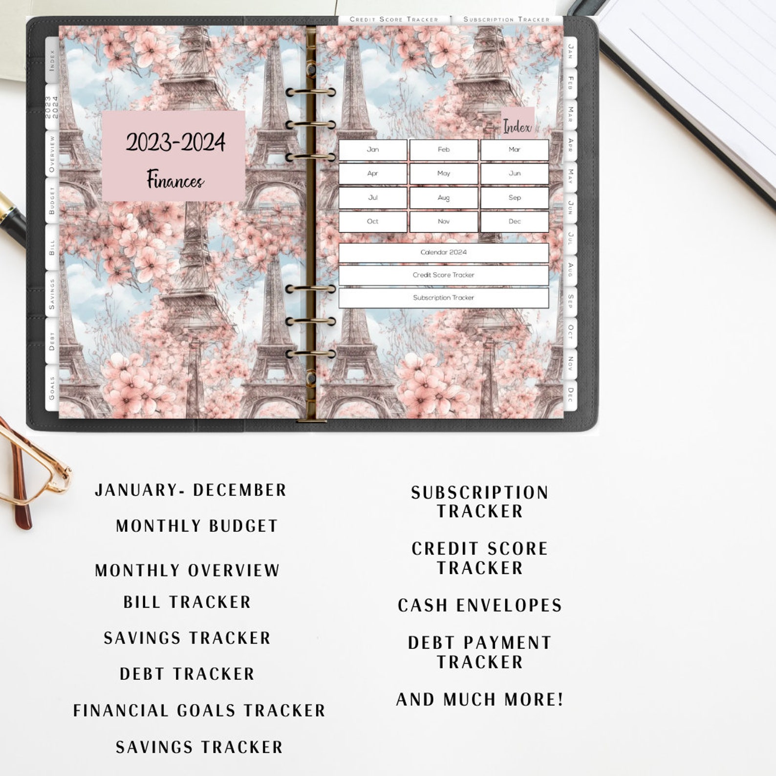 Digital Budget Planner & Budget My Paycheck Bundle Manage - Etsy