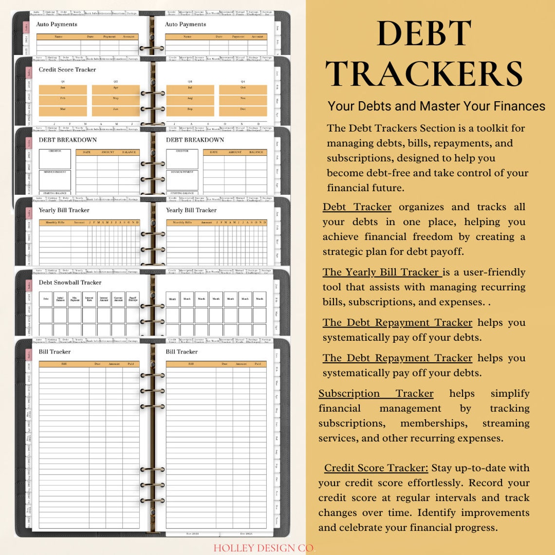 Digital Financial Life Planner 2023-2025 Wealth & Budget Organizer Life ...