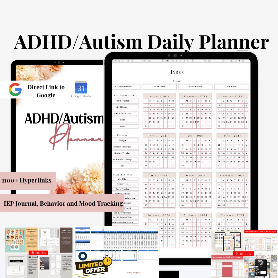 Stay in Control and Thrive: 2024 Weekly ADHD Planner for Parents of ...