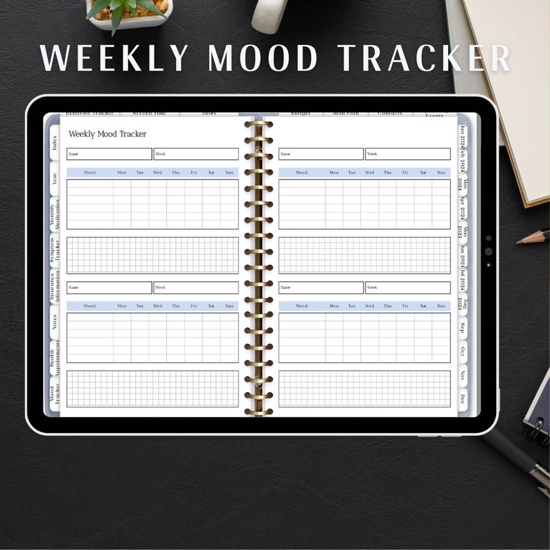 Empowering Parents: 2YEAR 10-23-12-25 Daily/weekly ADHD Autism Digital ...