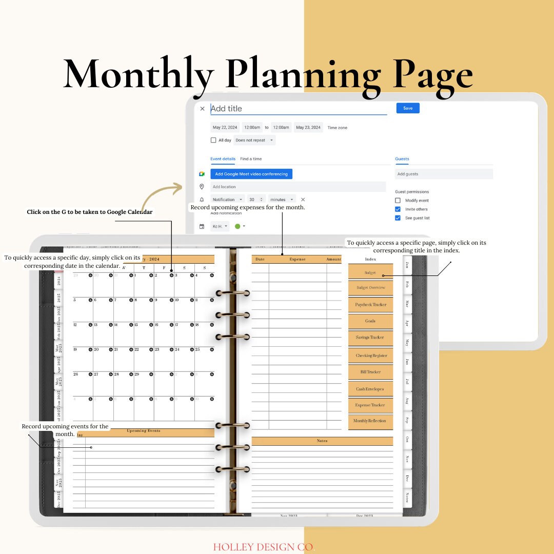 Digital Financial Life Planner 2023-2025 Wealth & Budget Organizer Life ...