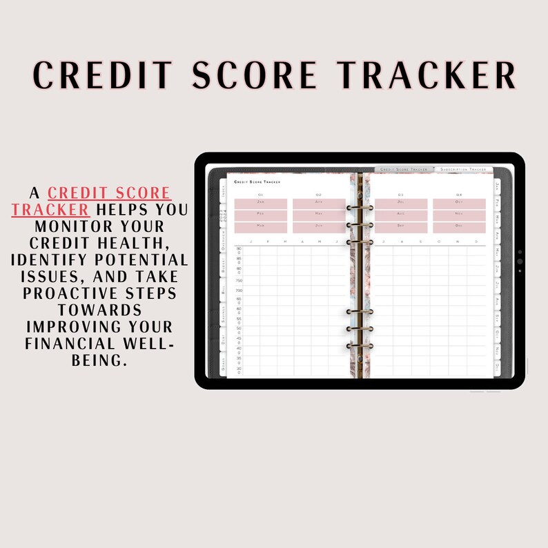 Digital Financial Planner| Monthly Budget, Expense Tracker, Debt Payoff ...